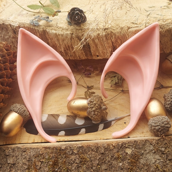 Silicone Elf Ears with Piercing or Without - Soft Pixie Ears Cosplay ...